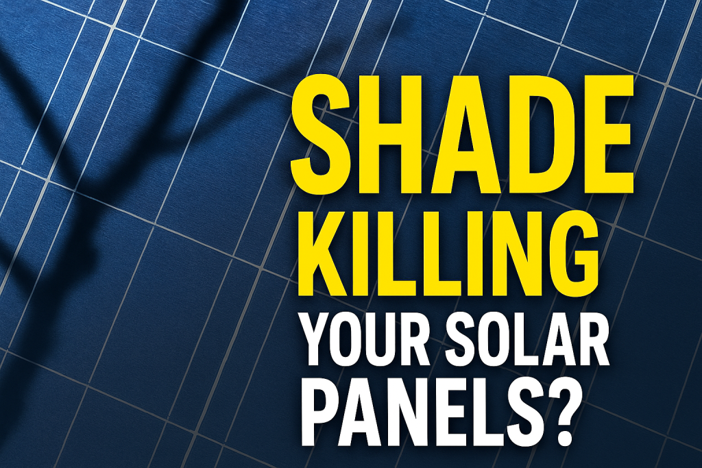 How Does Shade Affect Solar Panel Performance? - Sunrise Solar Solutions